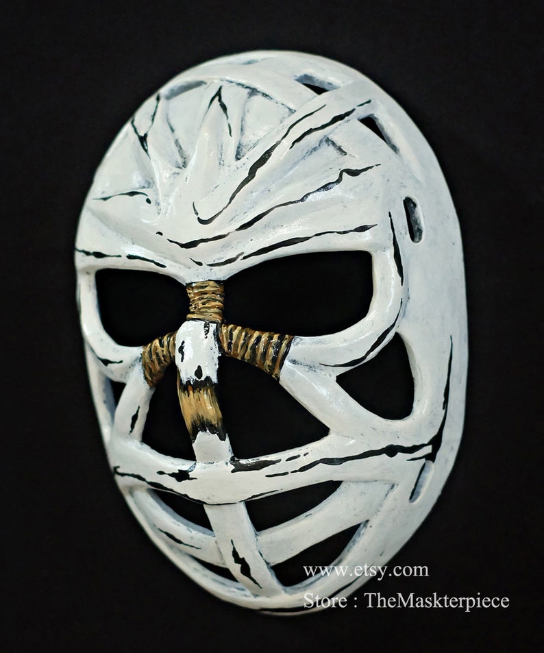 Ken Dryden Ice Hockey Mask Goalie Helmet 1:1 Scale Wearable Home Decor ...