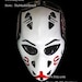 Murray Bannerman Ice Hockey Mask Goalie Helmet 1:1 Scale Wearable Home ...