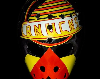 Gerry Cheevers Ice Hockey Mask Goalie Helmet 1:1 Scale Wearable Home ...