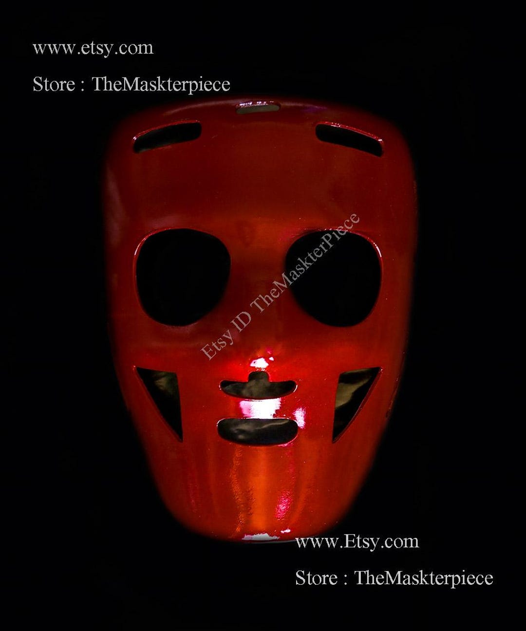 Rogie Vachon Ice Hockey Mask Goalie Helmet 1:1 Scale Home Decor Vintage ...