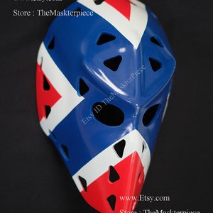 Wayne Thomas Ice Hockey Mask Goalie Helmet 1:1 Scale Wearable Home ...
