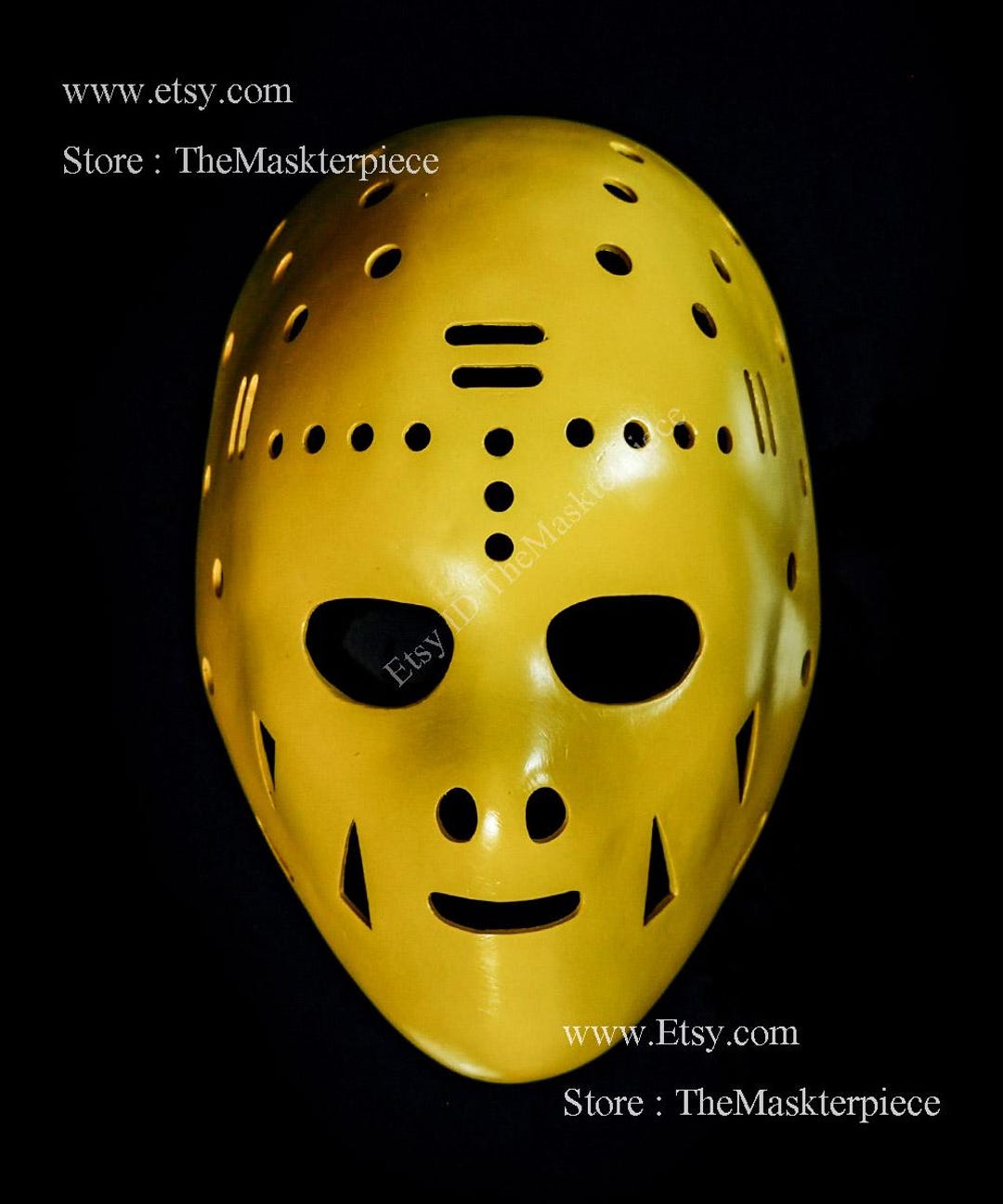 Gary Smith Ice Hockey Mask Goalie Helmet 1:1 Scale Home Decor Vintage ...