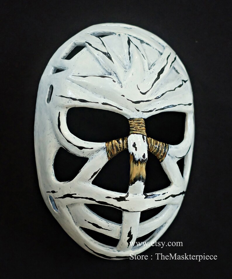 Ken Dryden Ice Hockey Mask Goalie Helmet 1:1 Scale Wearable Home Decor ...