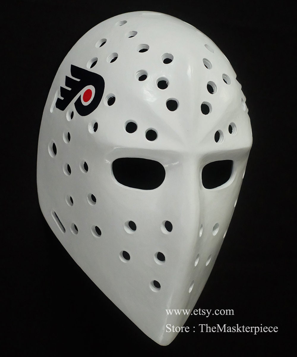 Bernie Parent Ice Full Size Hockey Mask Goalie Helmet 1:1 Scale ...