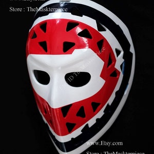 Montreal Ken Dryden Ice Hockey Mask Goalie Helmet 1:1 Scale - Etsy