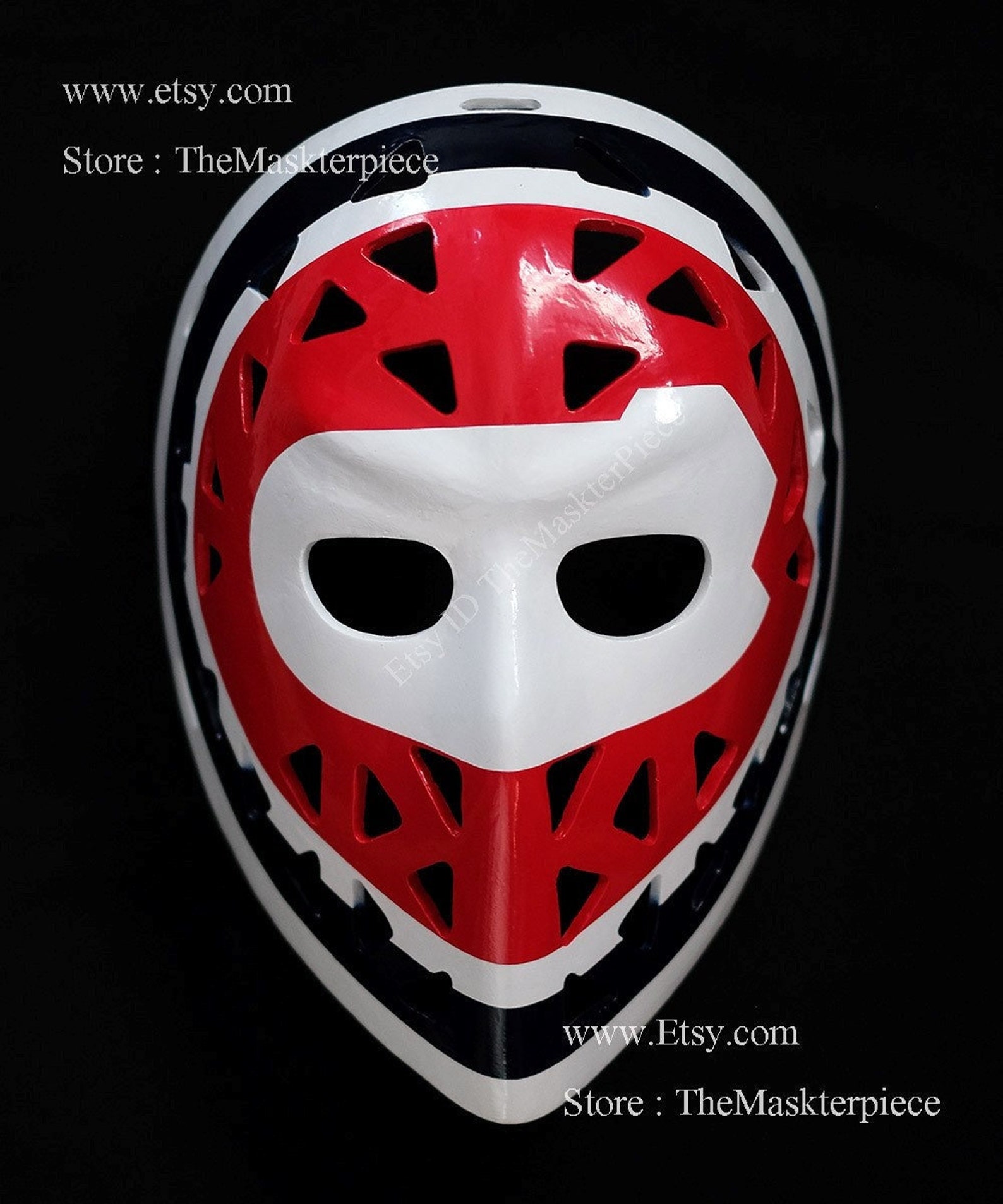 Montreal Ken Dryden Ice Hockey Mask Goalie Helmet 1 1 Scale Wearable montreal-ken-dryden-ice-hockey-mask-goalie-helmet-1-1-scale-wearable