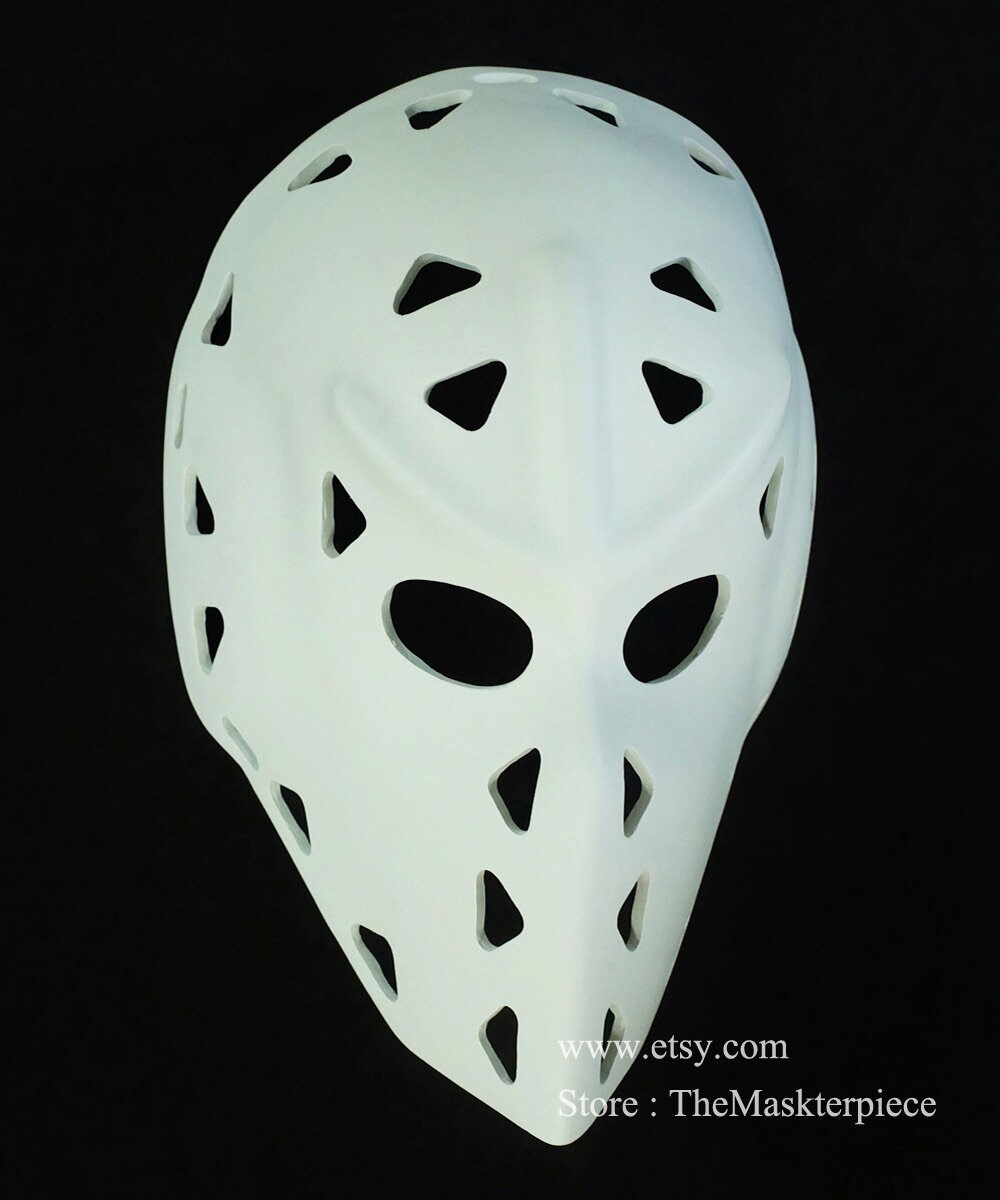 Mike Liut Ice Hockey Mask Goalie Helmet 1:1 Scale Wearable Home Decor ...