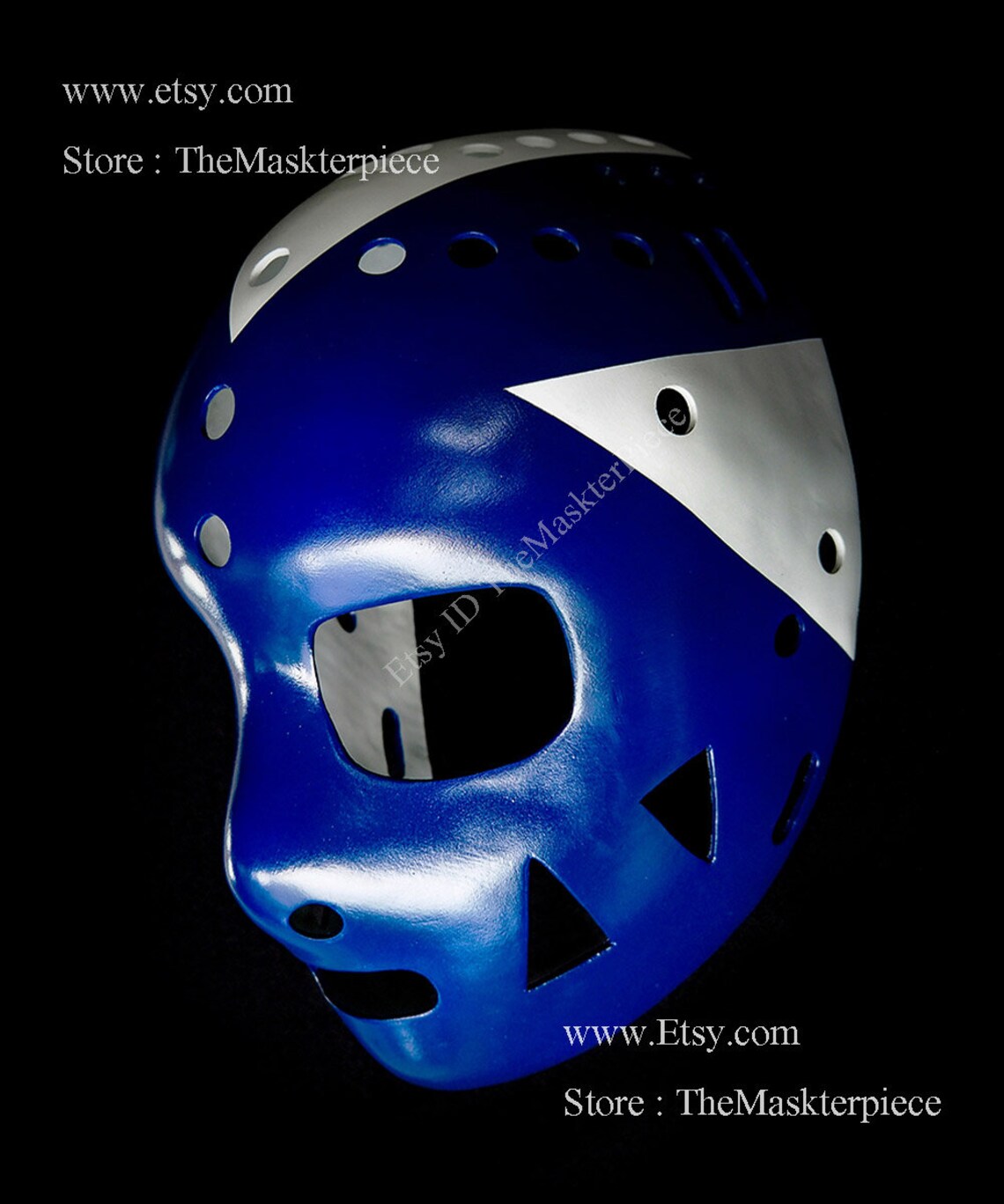 Palmateer Rookie Ice Hockey Mask Goalie Helmet 1:1 Scale Home Decor ...