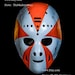 Doug Favell Ice Hockey Mask Goalie Helmet 1:1 Scale Home Decor Vintage ...