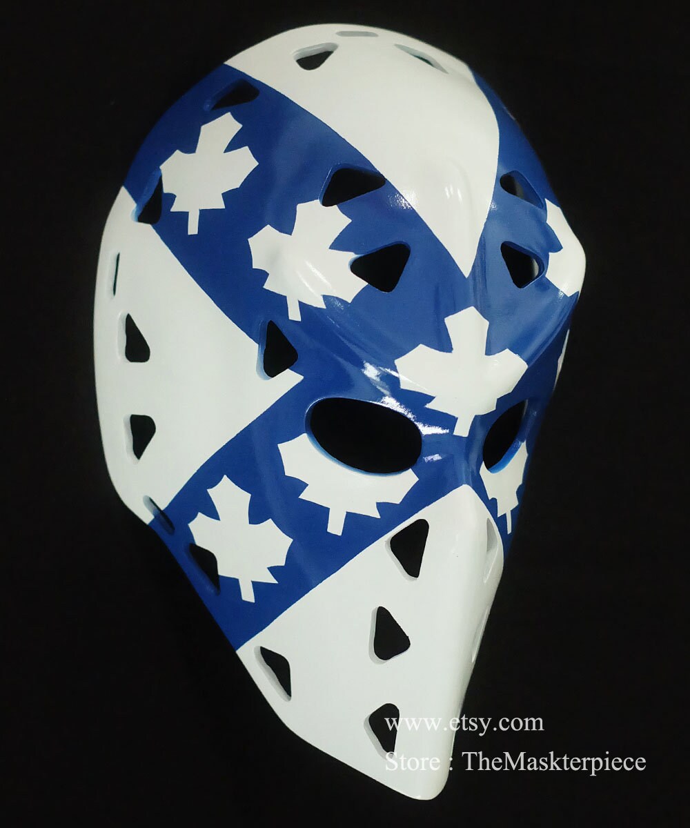 Wayne Thomas Mask Full Size Ice Hockey Mask Goalie Helmet 1:1 Scale ...