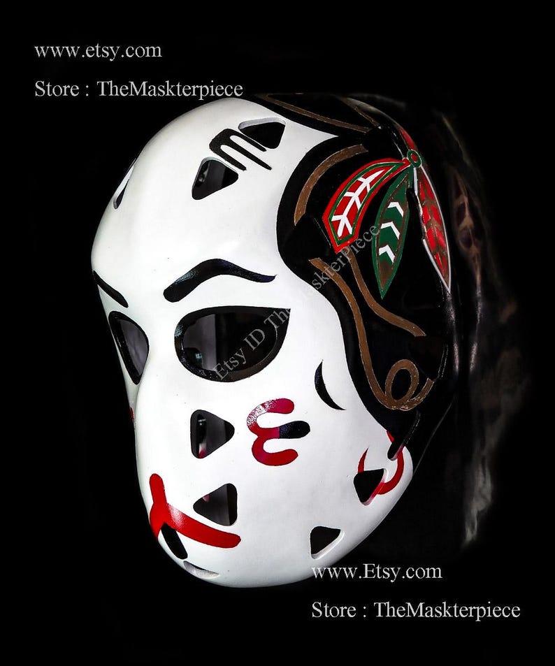 Murray Bannerman Ice Hockey Mask Goalie Helmet 1:1 Scale Wearable Home ...