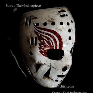 Jim Rutherford Ice Hockey Mask Goalie Helmet 1:1 Scale Home Decor ...