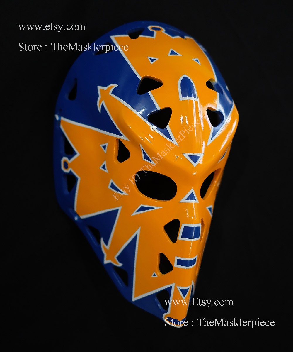 Gary Edwards Ice Hockey Mask Goalie Helmet 1:1 Scale Wearable Home ...