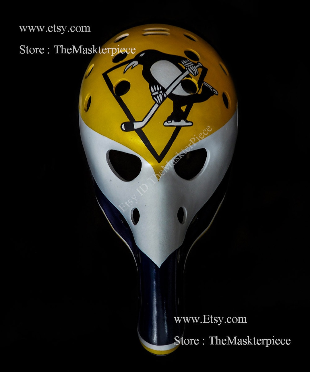 Michel Dion Ice Hockey Mask Goalie Helmet 1:1 Scale Home Decor Vintage ...