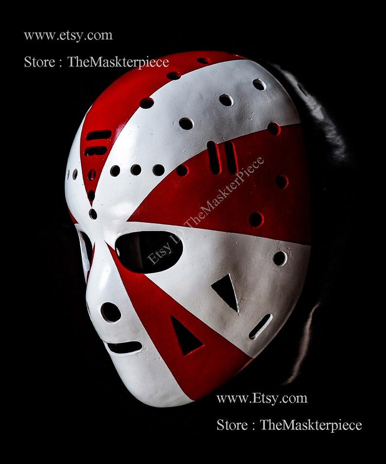 Doug Favell Ice Hockey Mask Goalie Helmet 1:1 Scale Wearable Home Decor ...