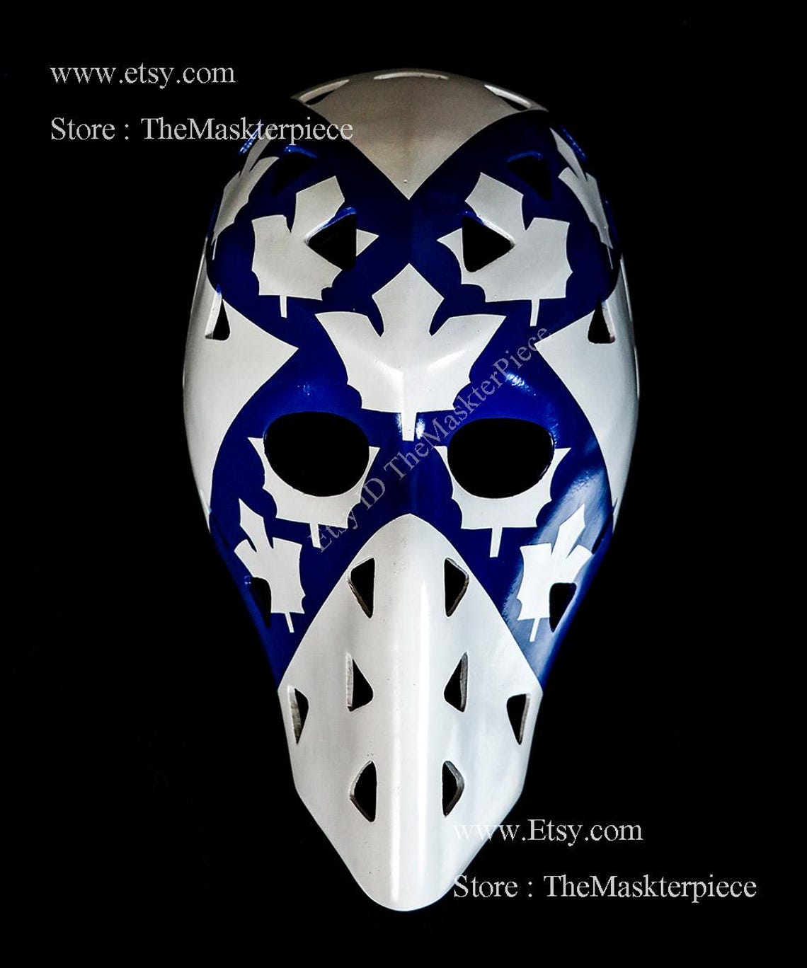 Wayne Thomas Mask Full Size Ice Hockey Mask Goalie Helmet 1:1 Scale ...