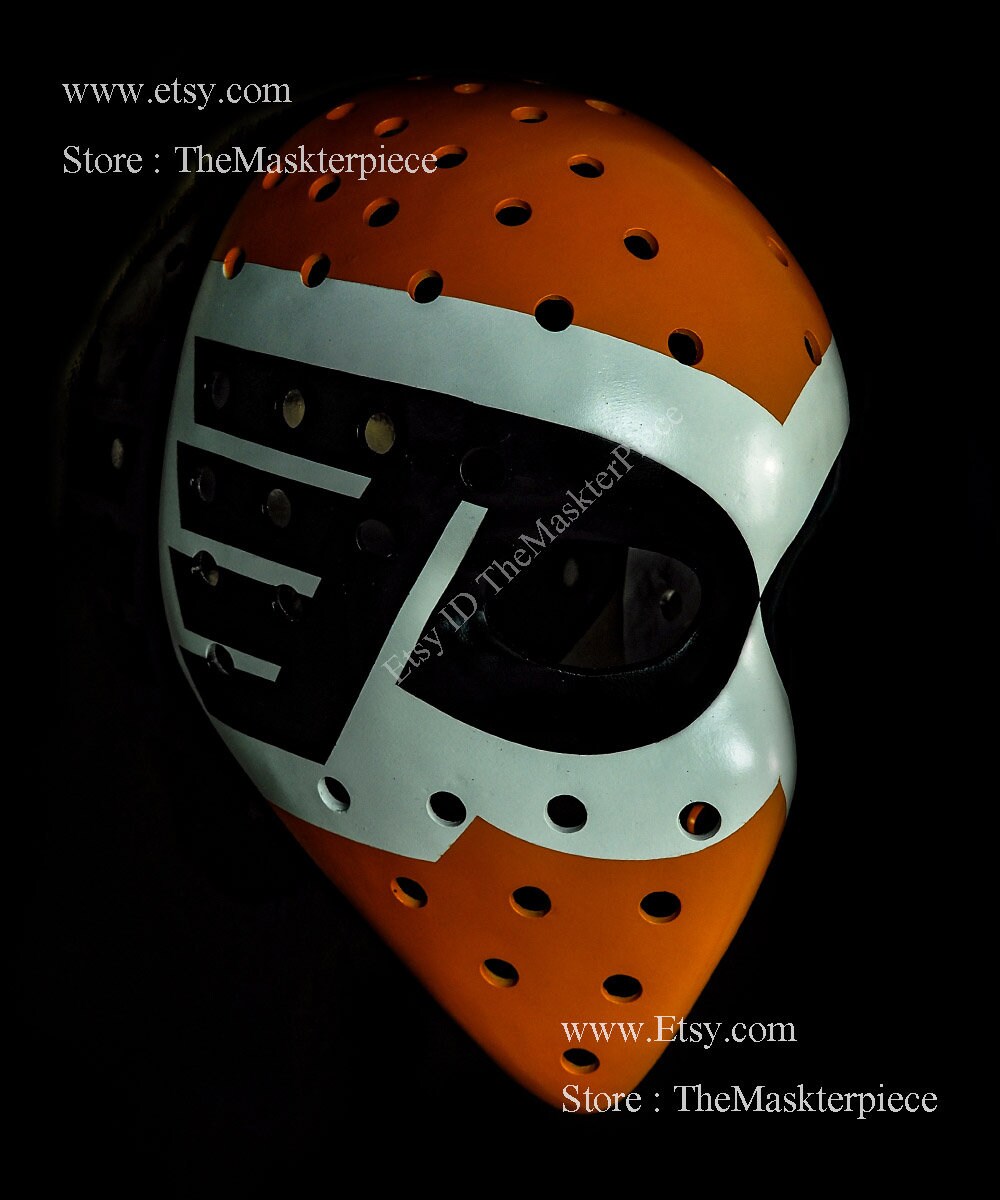 Wayne Stevenson Ice Hockey Mask Goalie Helmet 1:1 Scale Home Decor ...