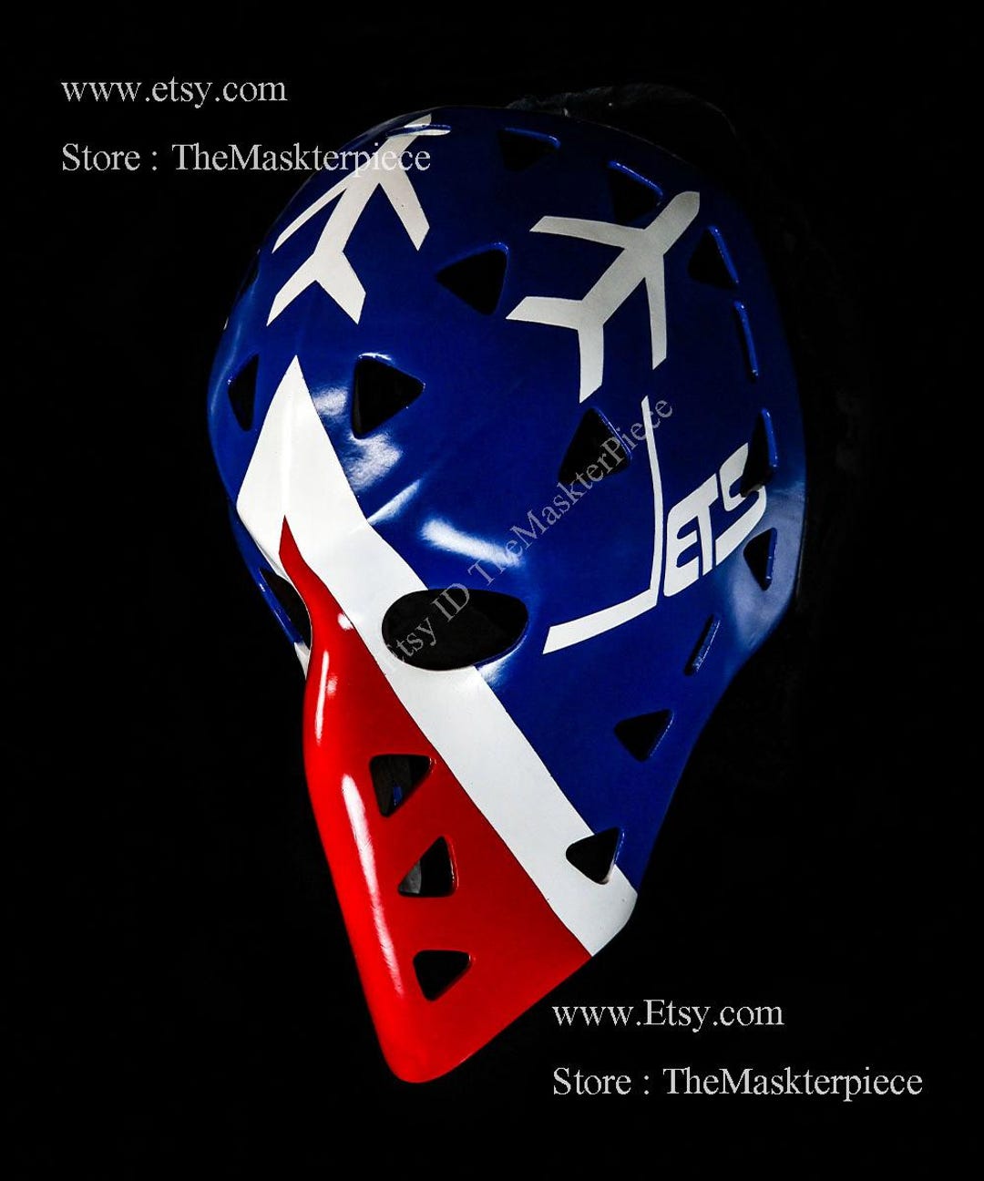 Gary Smith Ice Hockey Mask Goalie Helmet 1:1 Scale Home Decor Vintage ...