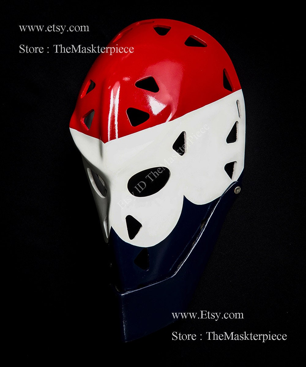 Wayne Stephenson Ice Hockey Mask Goalie Helmet 1:1 Scale Home Decor ...