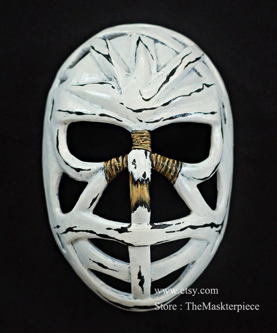 Ken Dryden Ice Hockey Mask Goalie Helmet 1:1 Scale Wearable - Etsy