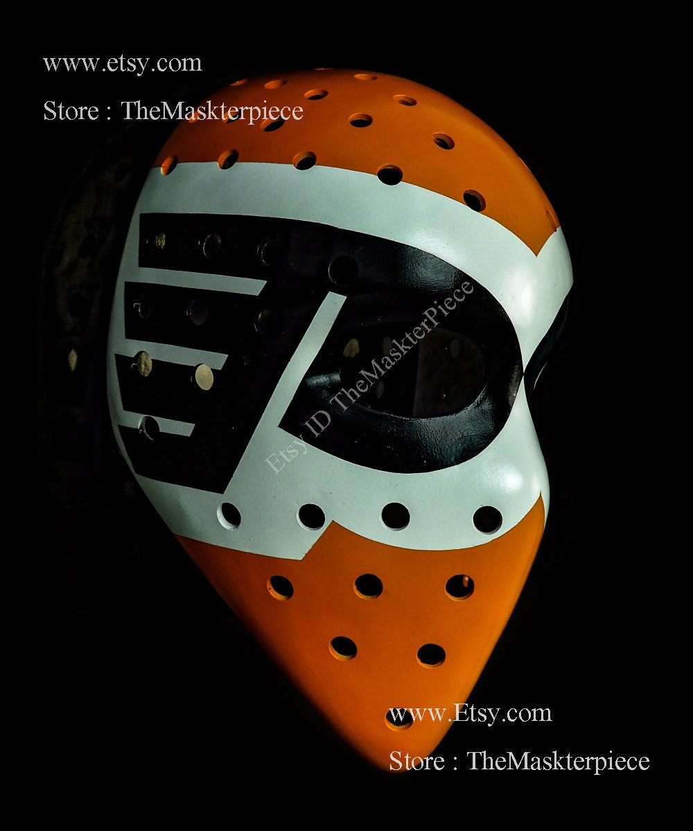 Wayne Stevenson Ice Hockey Mask Goalie Helmet 1:1 Scale Home Decor ...
