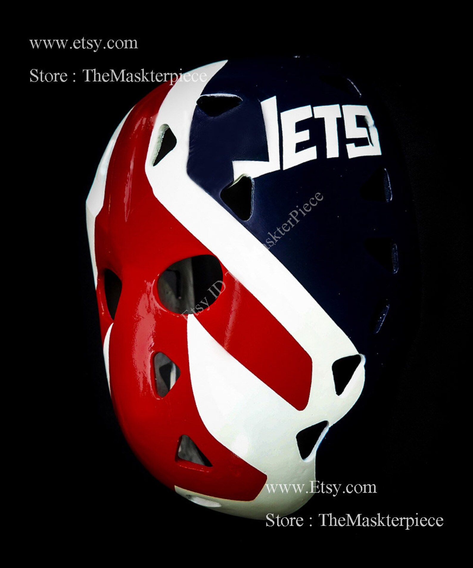 Pierre Ice Hockey Mask Goalie Helmet 1:1 Scale Home Decor Vintage Style ...
