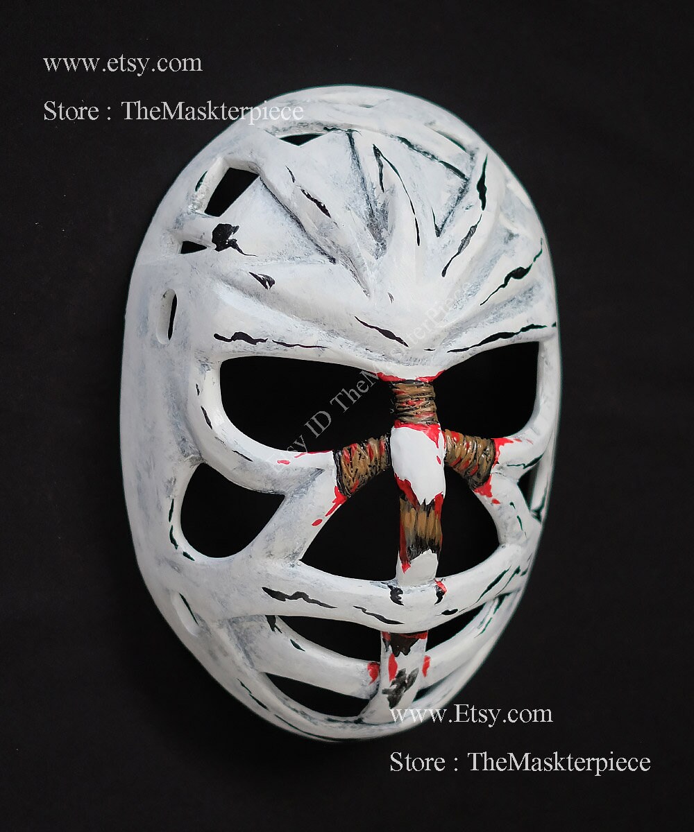 Ken Dryden Ice Hockey Mask Goalie Helmet 1:1 Scale Wearable Home Decor ...