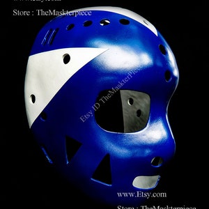 Palmateer Rookie Ice Hockey Mask Goalie Helmet 1:1 Scale Home Decor ...
