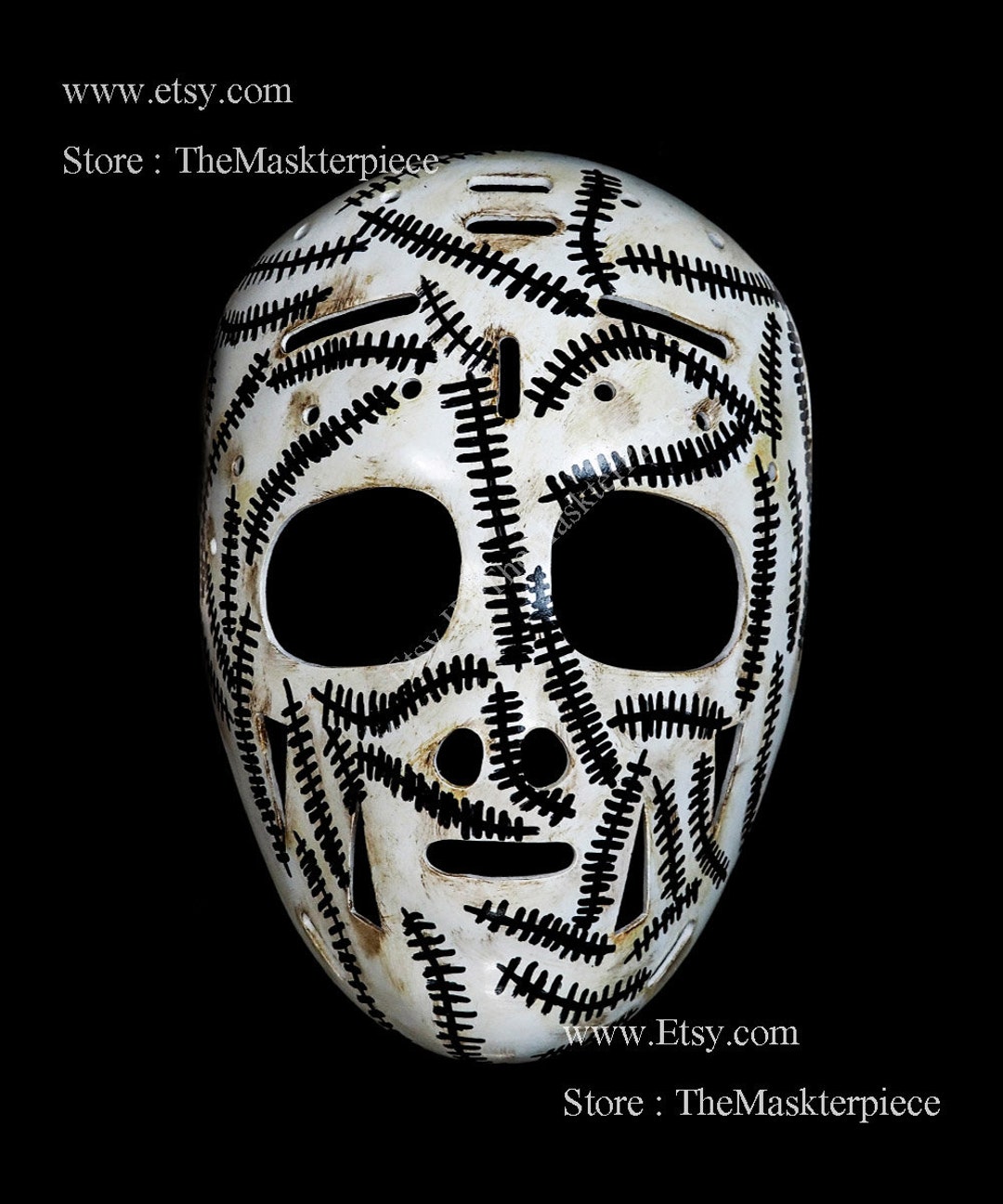 Gerry Cheevers Ice Hockey Mask Goalie Helmet 1:1 Scale Home Decor ...