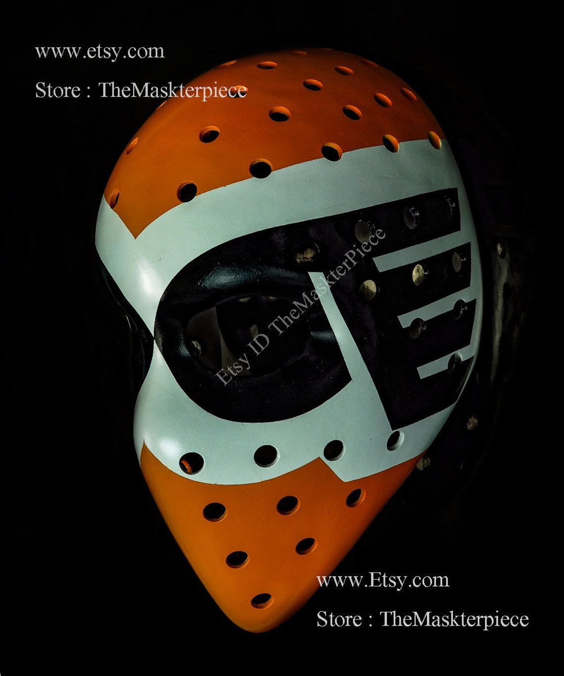 Wayne Stevenson Ice Hockey Mask Goalie Helmet 1:1 Scale Home Decor ...