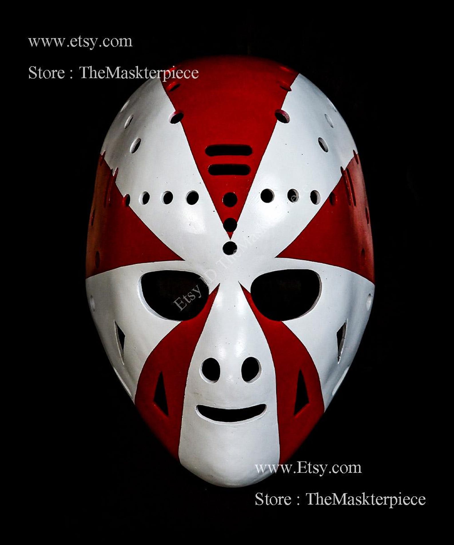 Doug Favell Ice Hockey Mask Goalie Helmet 1:1 Scale Wearable Home Decor ...