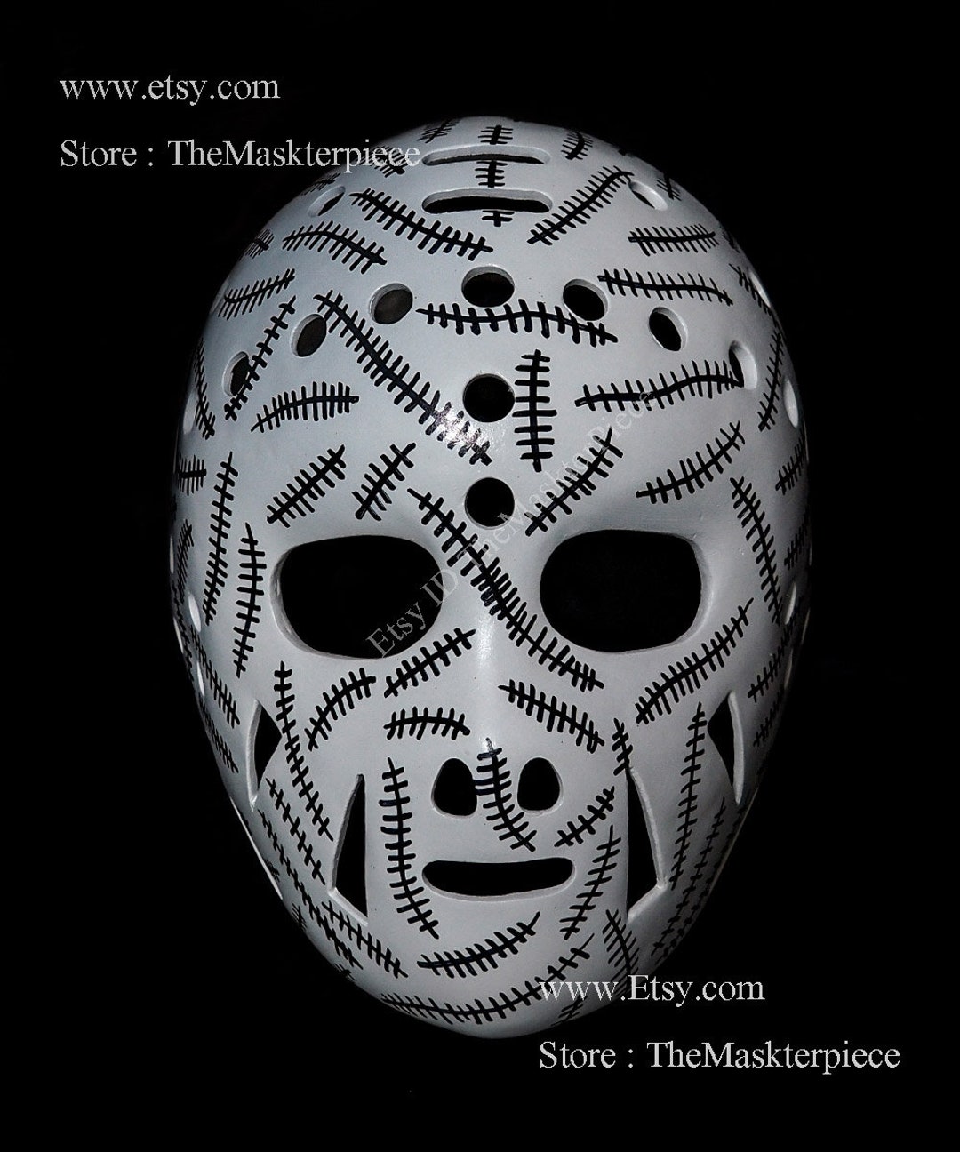 Gerry Cheevers Ice Hockey Mask Goalie Helmet 1:1 Scale Home Decor ...