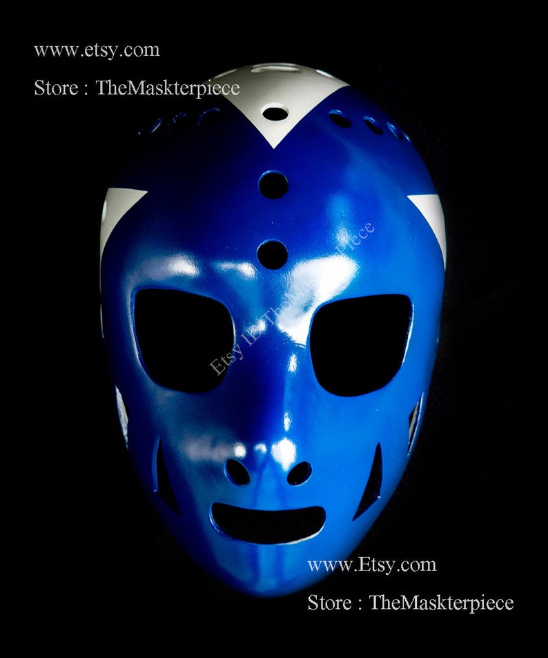 Palmateer Rookie Ice Hockey Mask Goalie Helmet 1:1 Scale Wearable Home ...