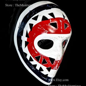 Montreal Ken DRYDEN Ice Hockey Mask Goalie Helmet 1:1 Scale Home Decor ...