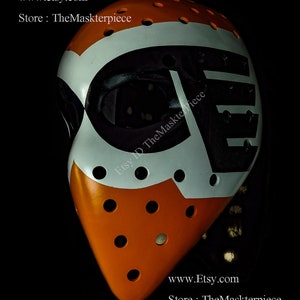 Wayne Stevenson Ice Hockey Mask Goalie Helmet 1:1 Scale Home Decor ...