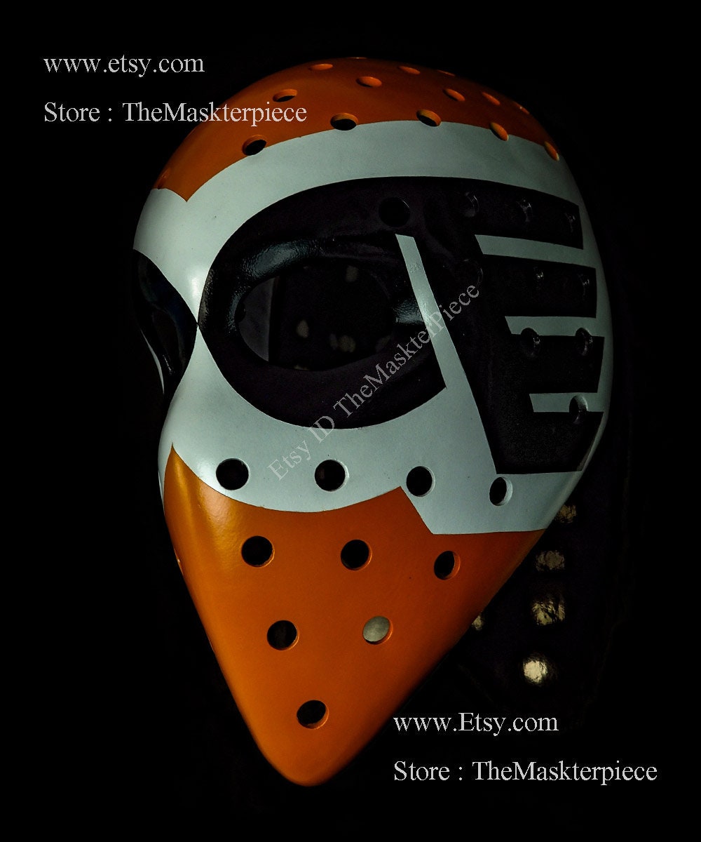 Wayne Stevenson Ice Hockey Mask Goalie Helmet 1:1 Scale Home Decor ...