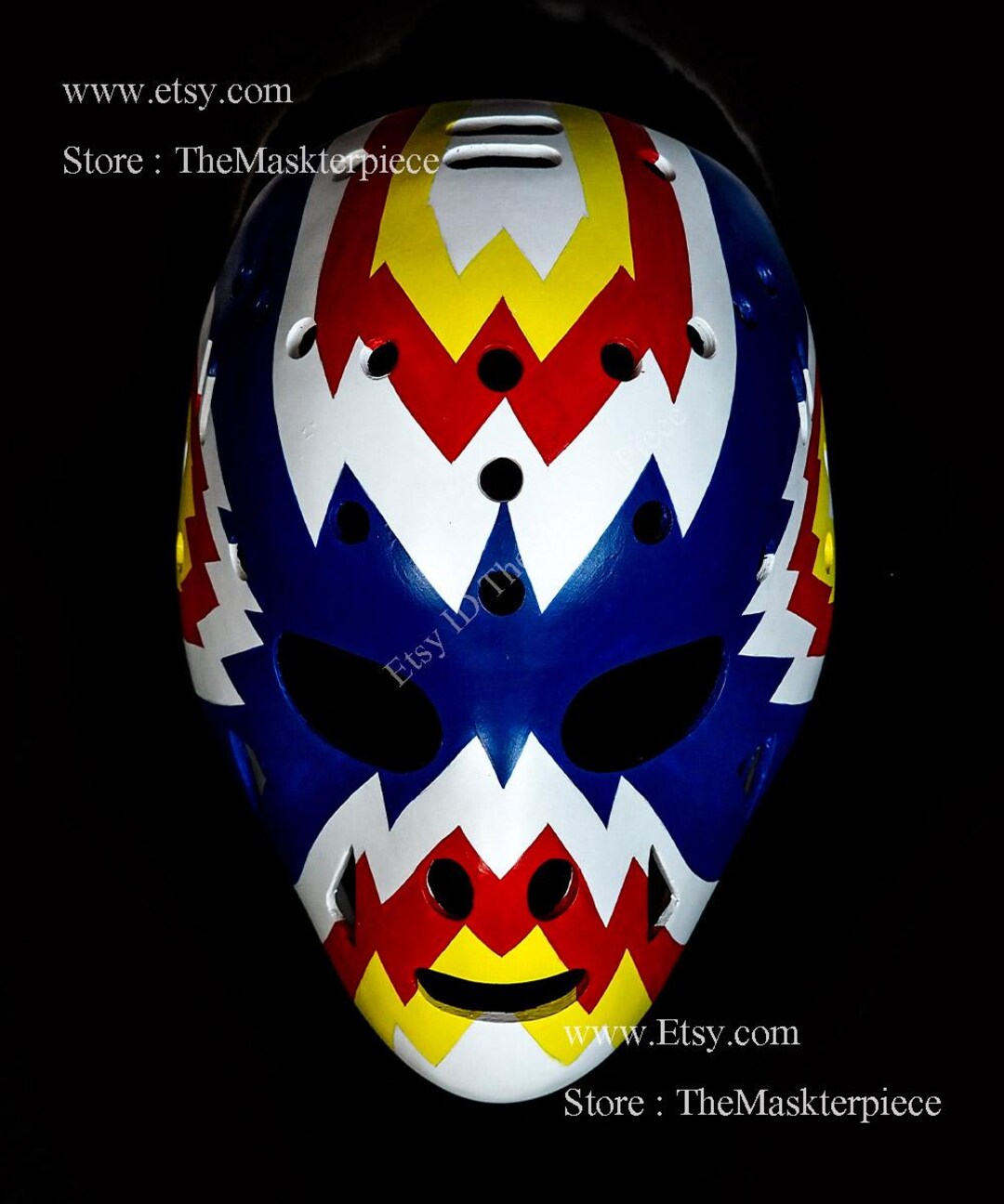 Doug Favell Ice Hockey Mask Goalie Helmet 1:1 Scale Home Decor Vintage ...