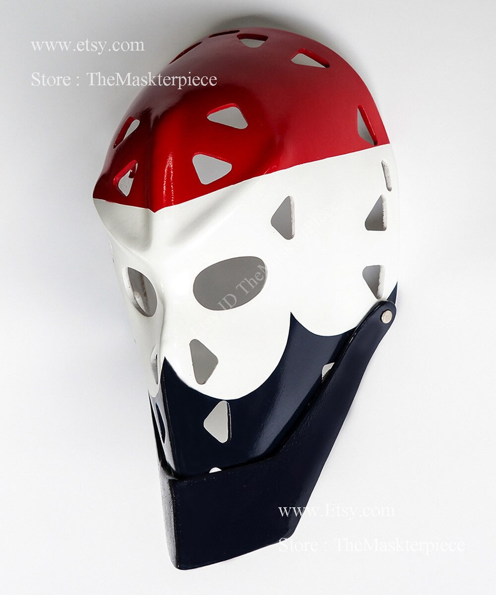 Wayne Stephenson Ice Hockey Mask Goalie Helmet 1:1 Scale Home Decor ...