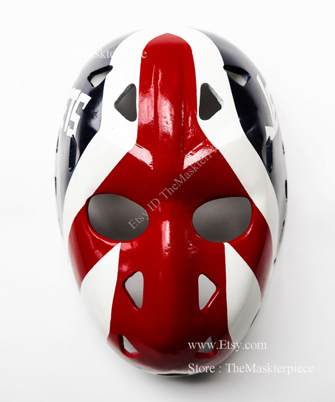 Pierre Ice Hockey Mask Goalie Helmet 1:1 Scale Home Decor Vintage Style ...