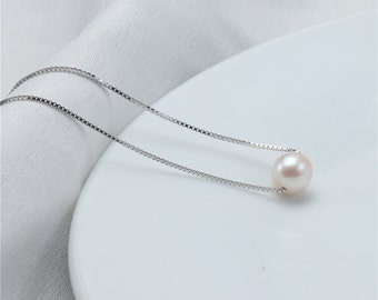 Single Pearl Pendant - Etsy
