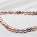 Edison Pearl String With Metallic Rainbow Color,edison Pearl Beads ...