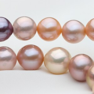 Edison Pearl String With Metallic Rainbow Color,edison Pearl Beads ...