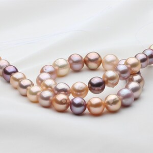 Edison Pearl String With Metallic Rainbow Color,edison Pearl Beads ...