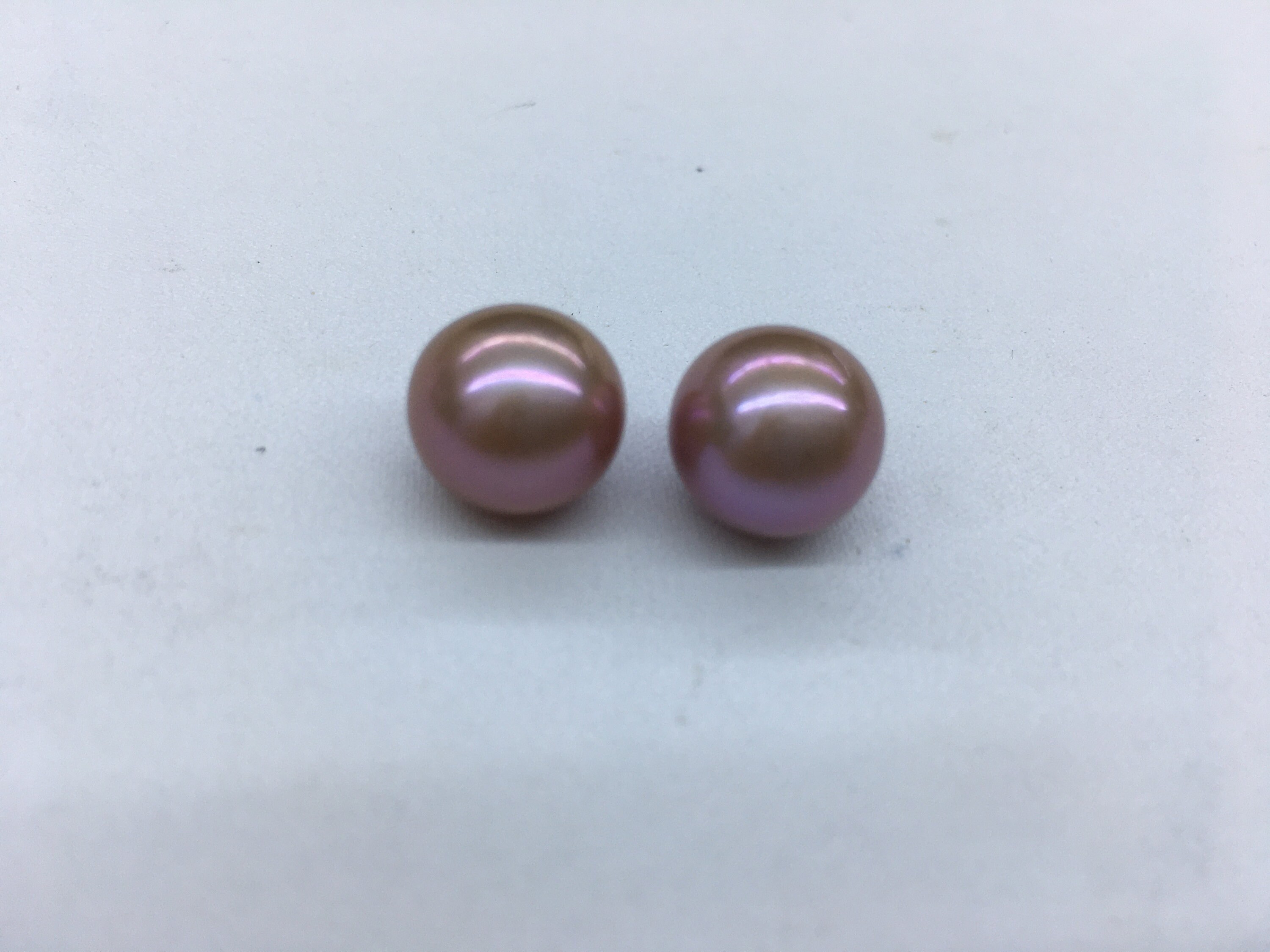Natural Purple Pearl Pair With Bronze Color, EPF006 - Etsy UK