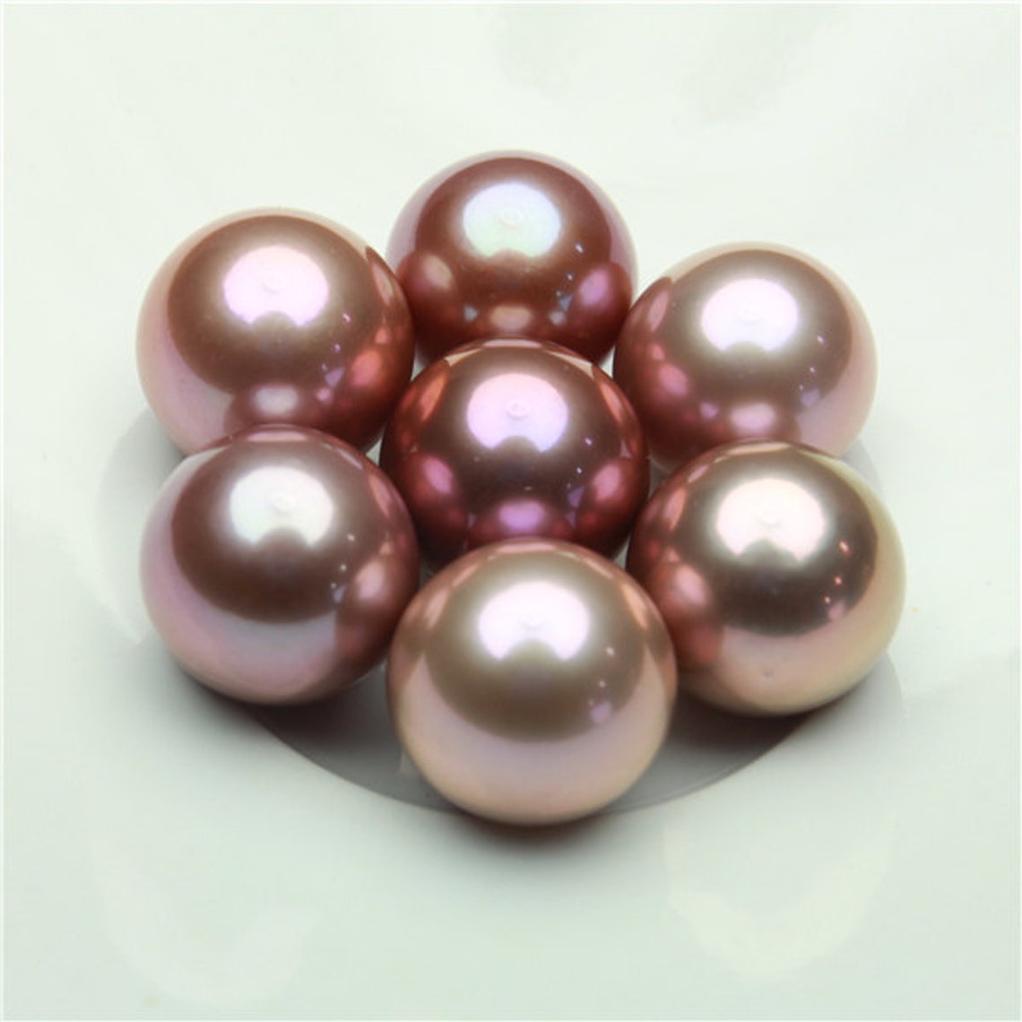 13-15mm Large Edison Pearl No Hole Nucleated Pearls Large - Etsy UK