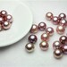 13-15mm Large Edison Pearl No Hole, Nucleated Pearls, Large Size ...