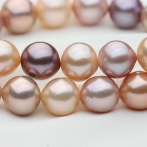 Edison Pearl String With Metallic Rainbow Color,edison Pearl Beads ...