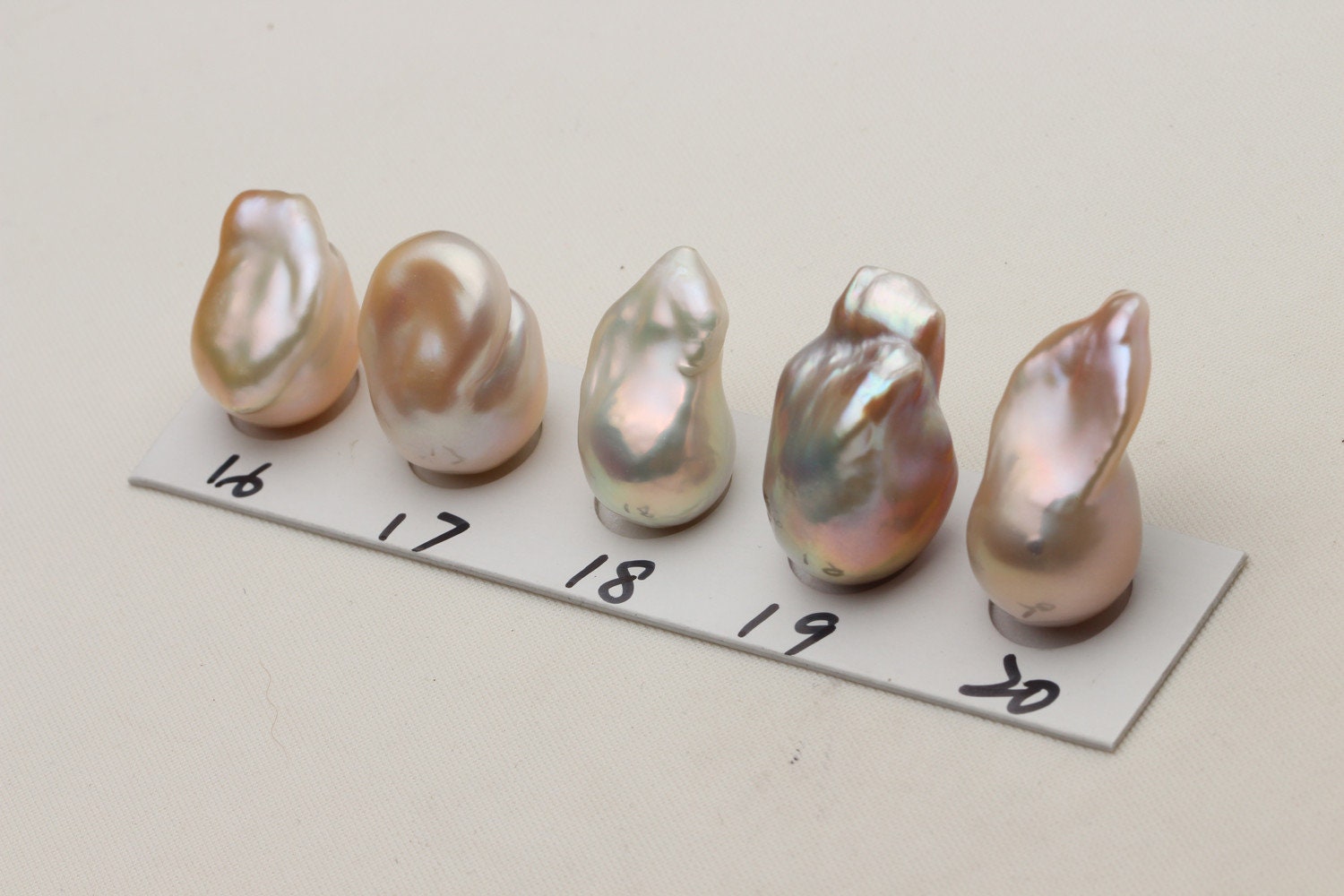 Fireball Pearl with Metallic Hue Natural Flameball Pearl No | Etsy