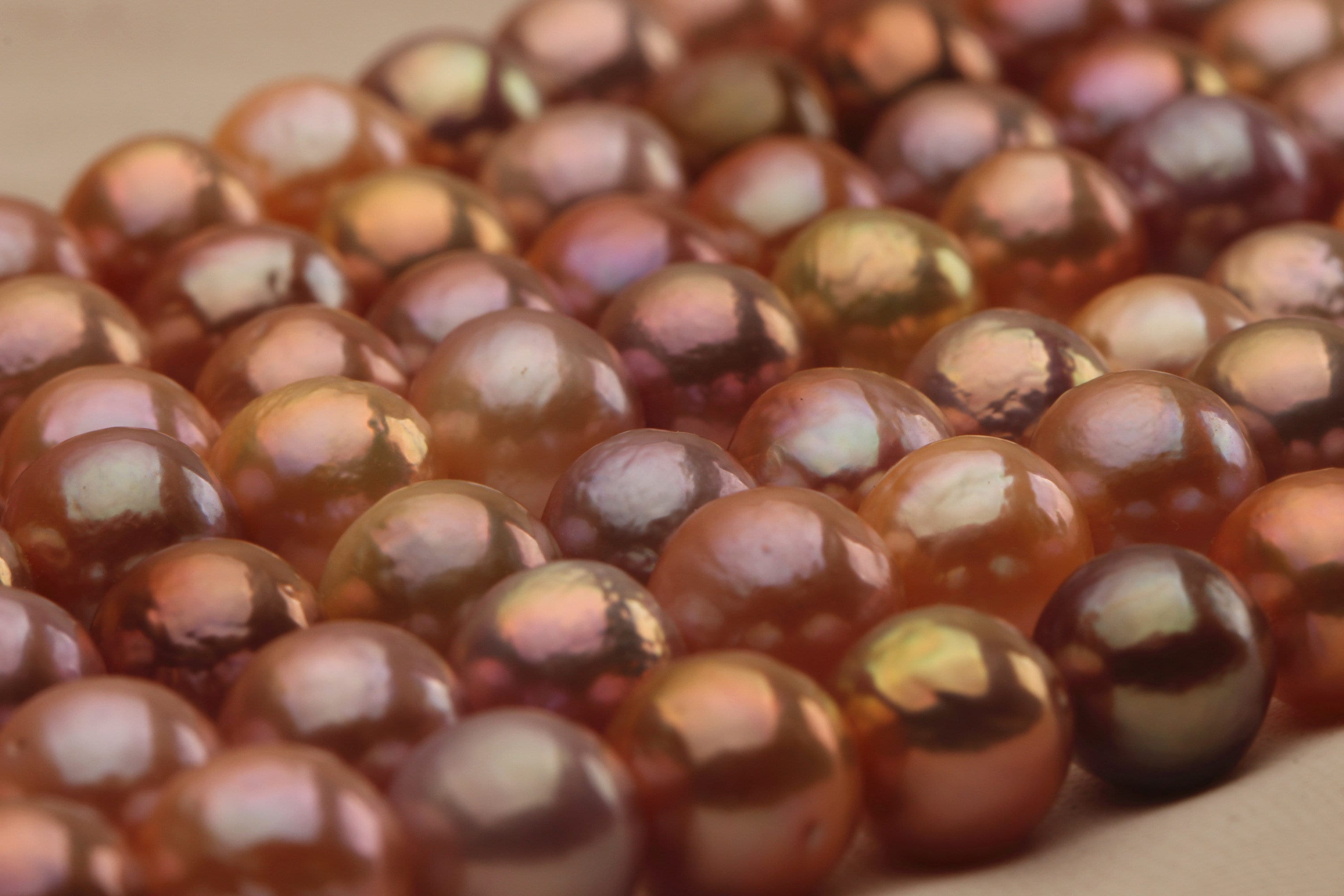 Natural Mixed Color Pearl Strand Multi-color Freshwater Pearl - Etsy