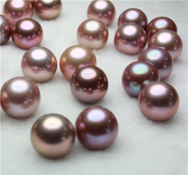 13-15mm Large Edison Pearl No Hole Nucleated Pearls Large - Etsy